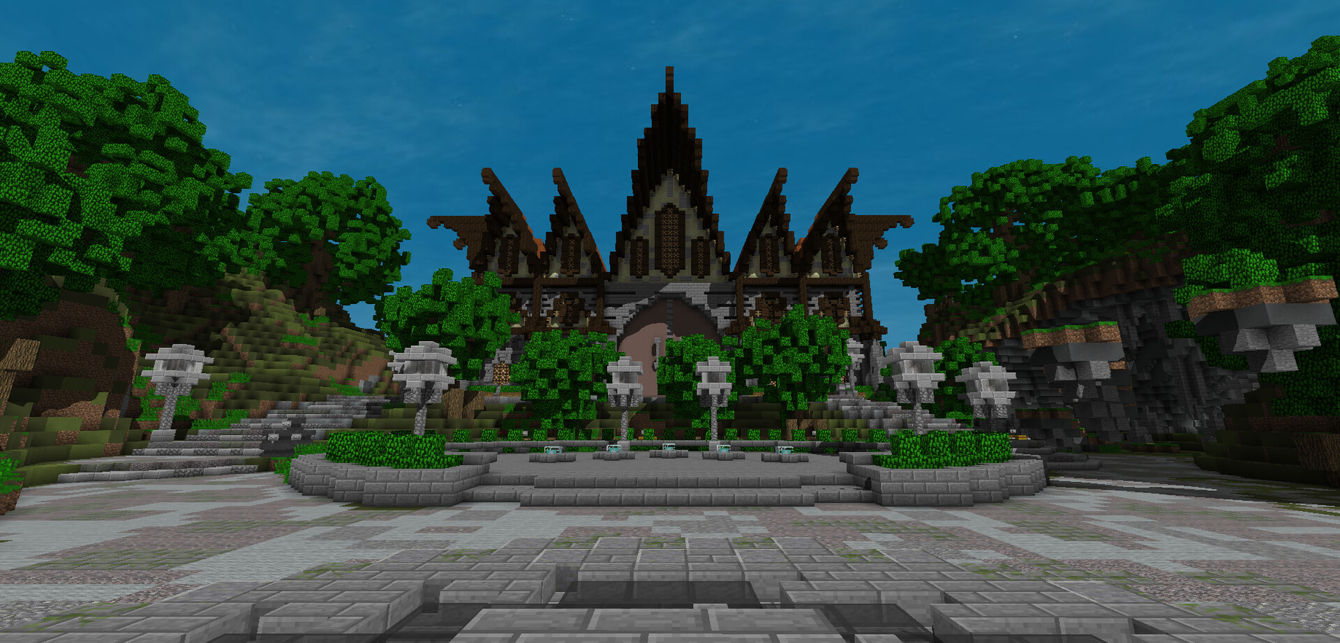 HUB LOBBY MEDIEVAL Minecraft Map