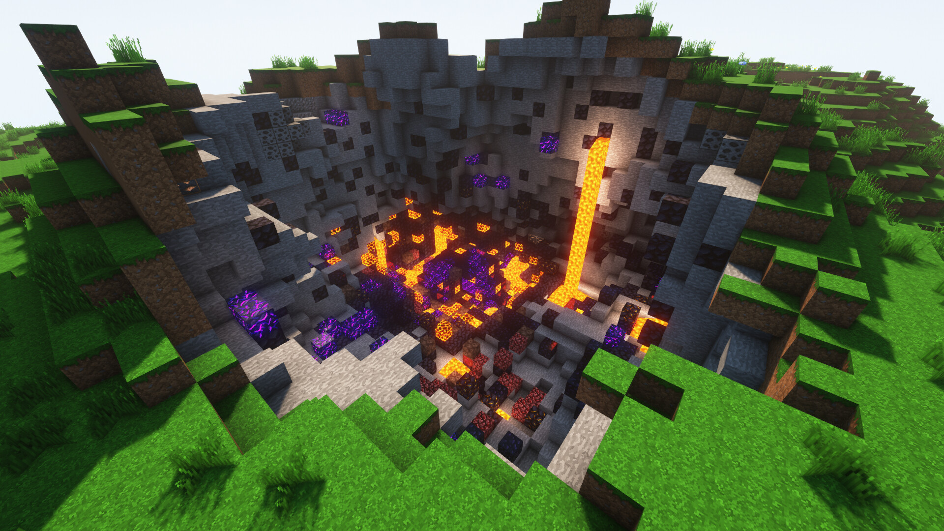 Meteorite Portal Minecraft Map