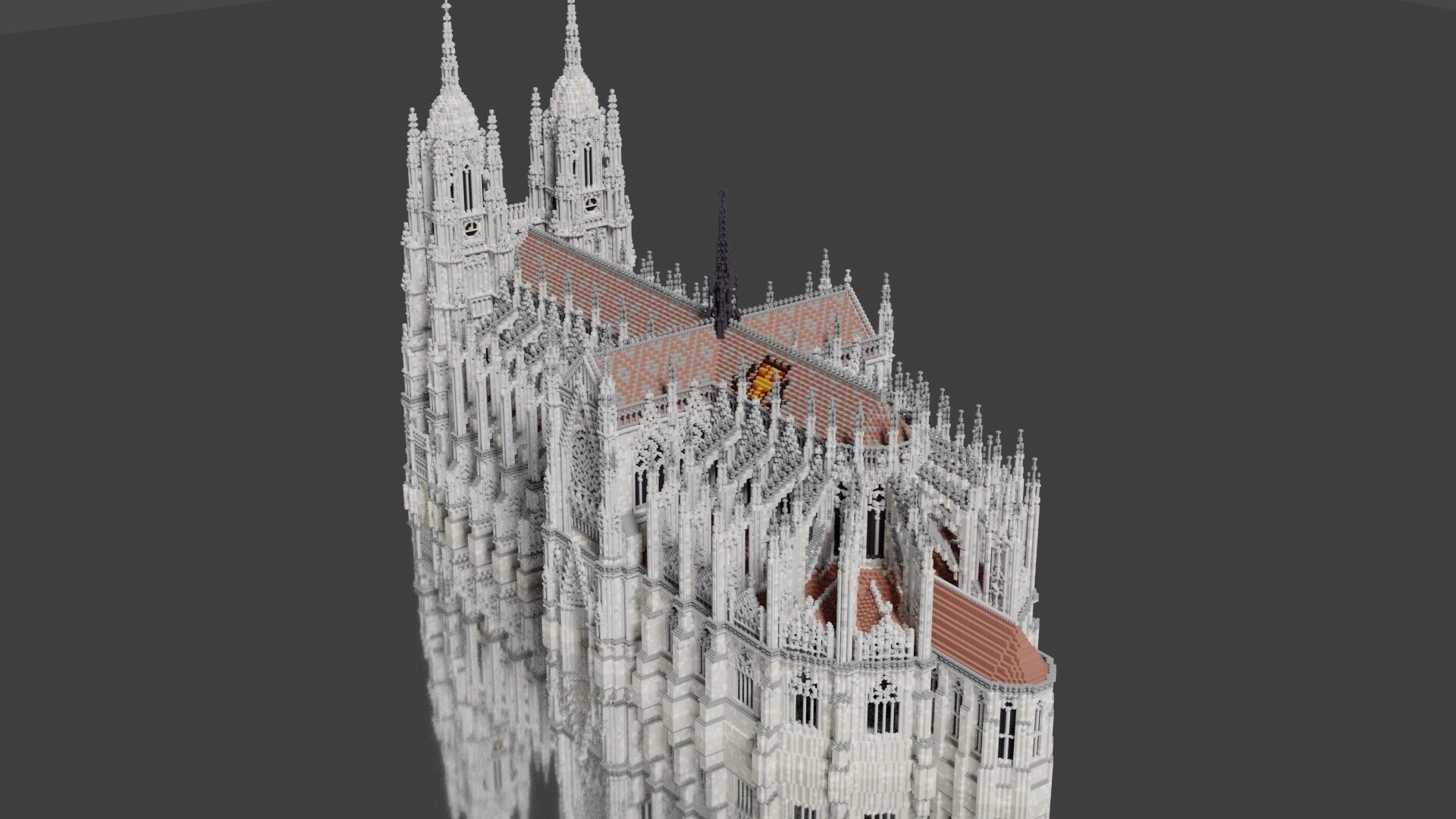 Cathedral of Our Lady, Wanda Maximoff Minecraft Map