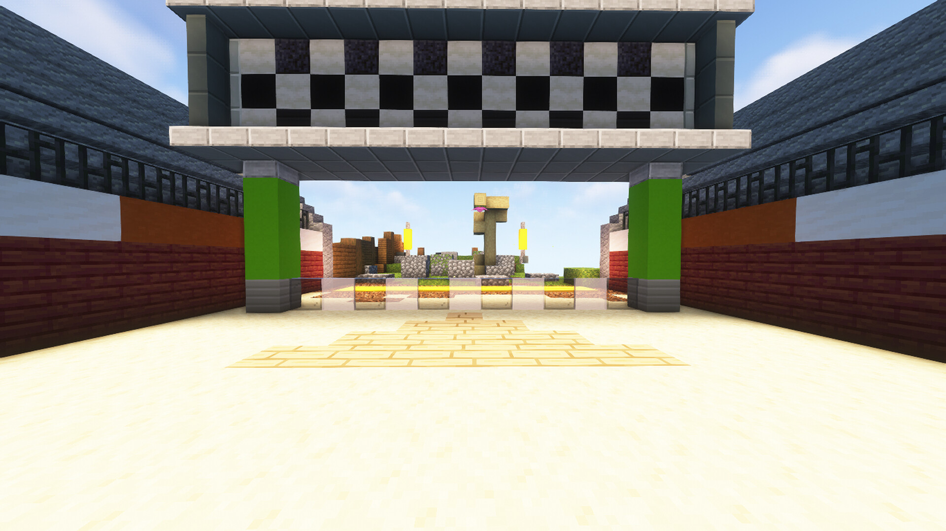 MCC: TURTLE RUN (NEW ACE RACE MAP) - RECREATION | Minecraft ...