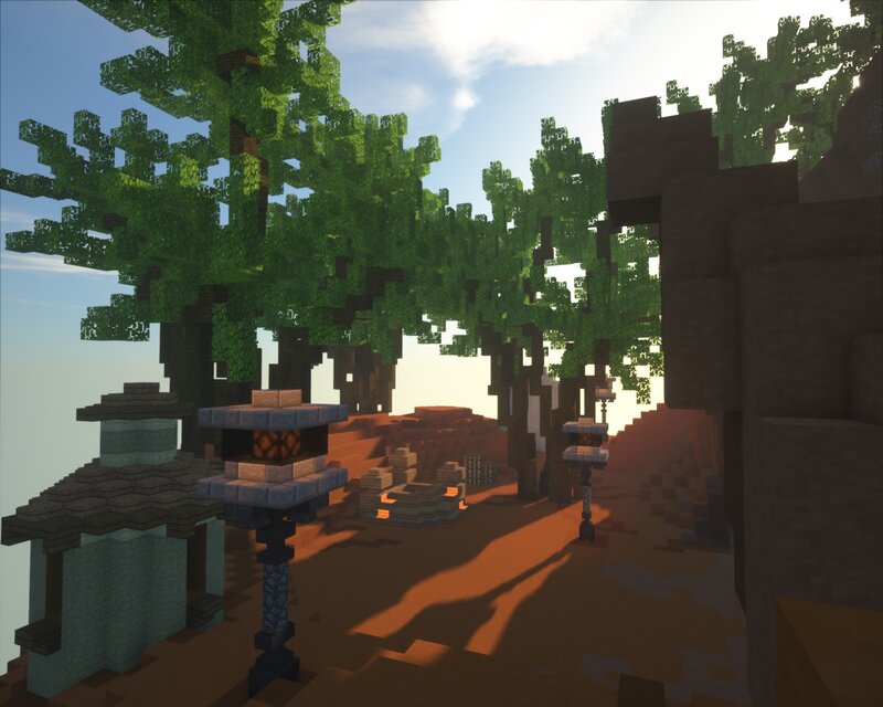 🐚 Oasis End World 🐚 Minecraft Map