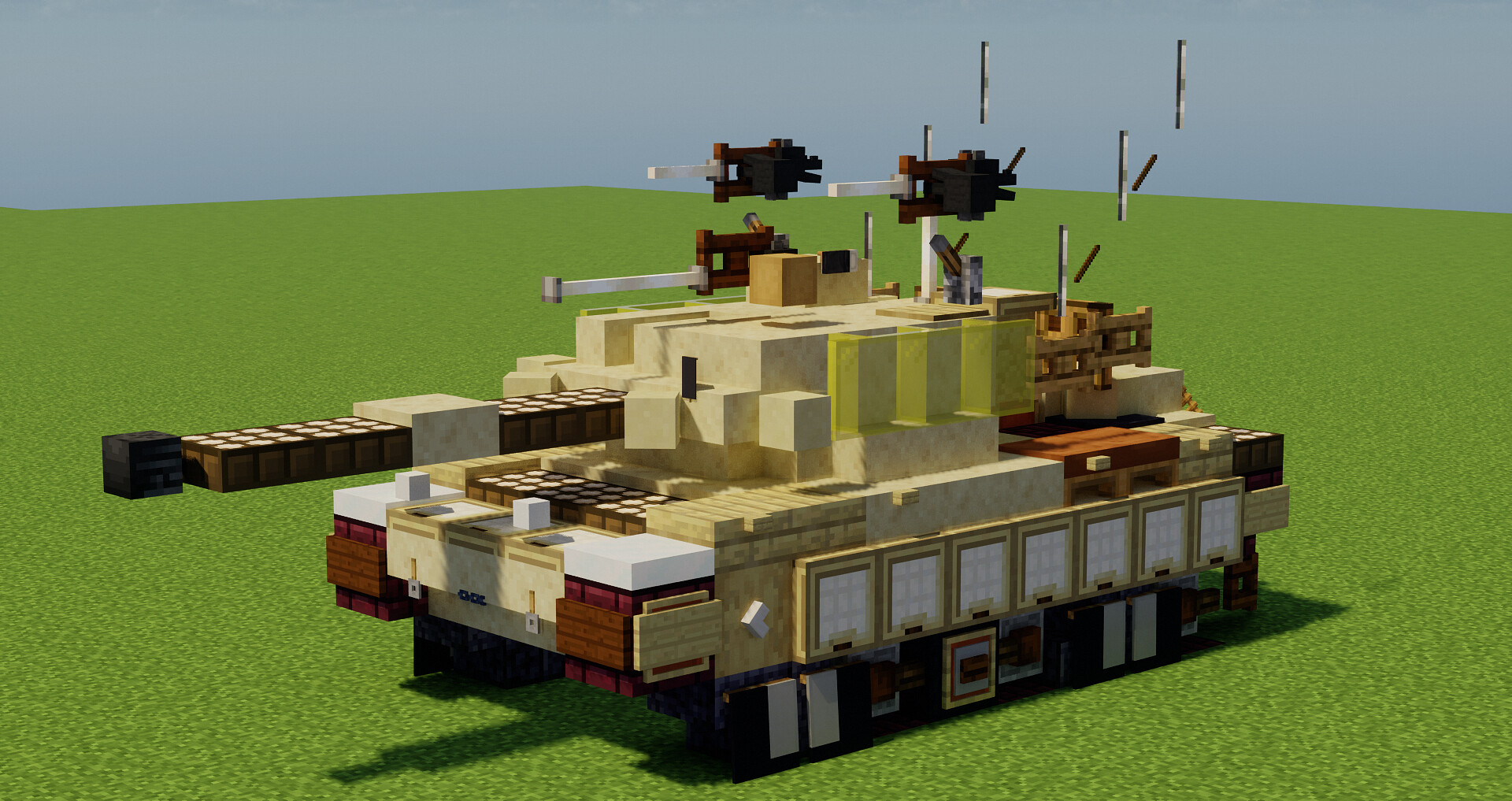 Magach 7C "Gimel" (1.5:1 Scale) Minecraft Map