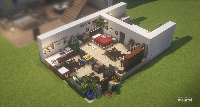 [ Cocricot ] One Room House Minecraft Map