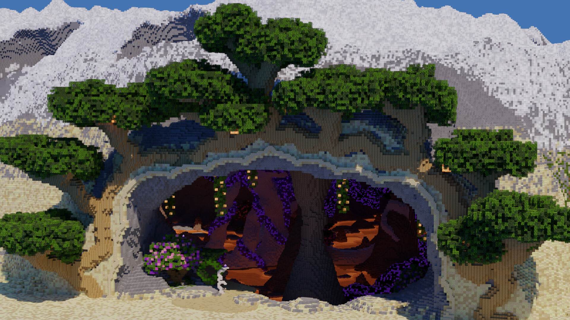 Cavern of Corruption Minecraft Map