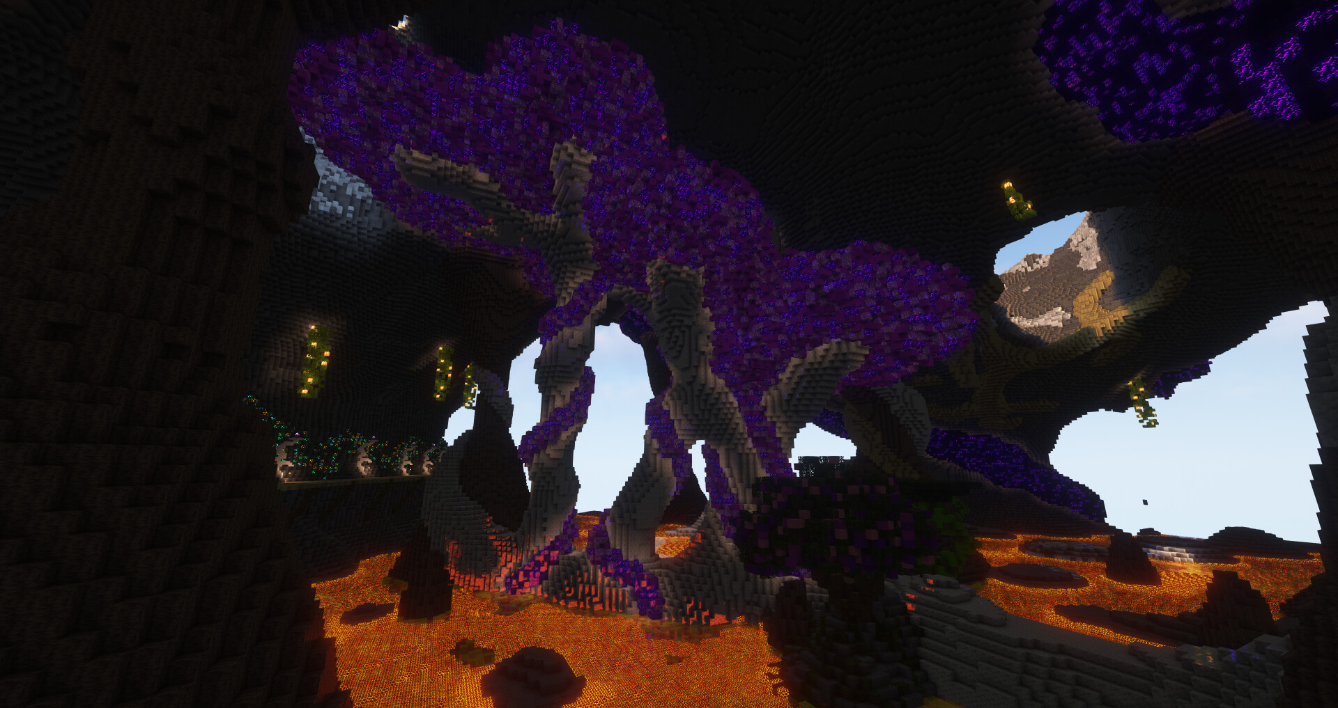 Cavern of Corruption Minecraft Map