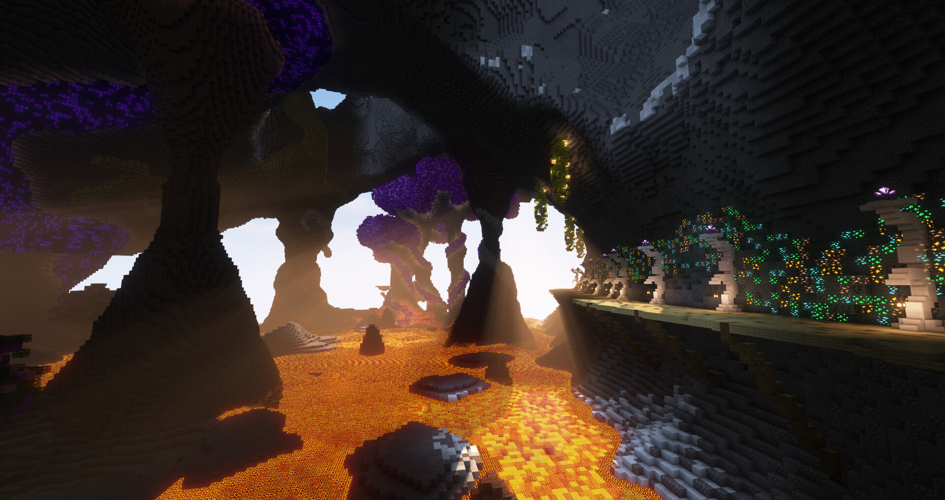 Cavern of Corruption Minecraft Map