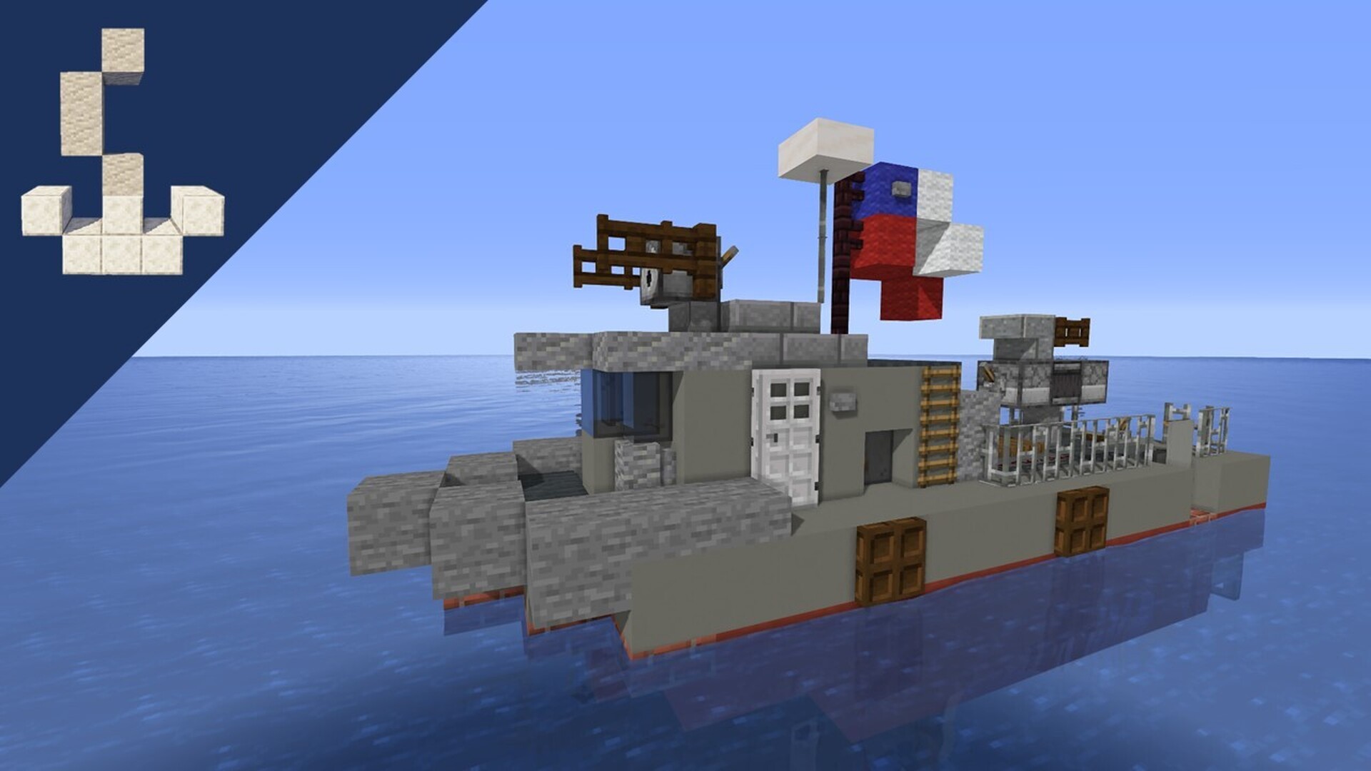 US Navy Patrol Craft Fast Swiftboat Minecraft Map