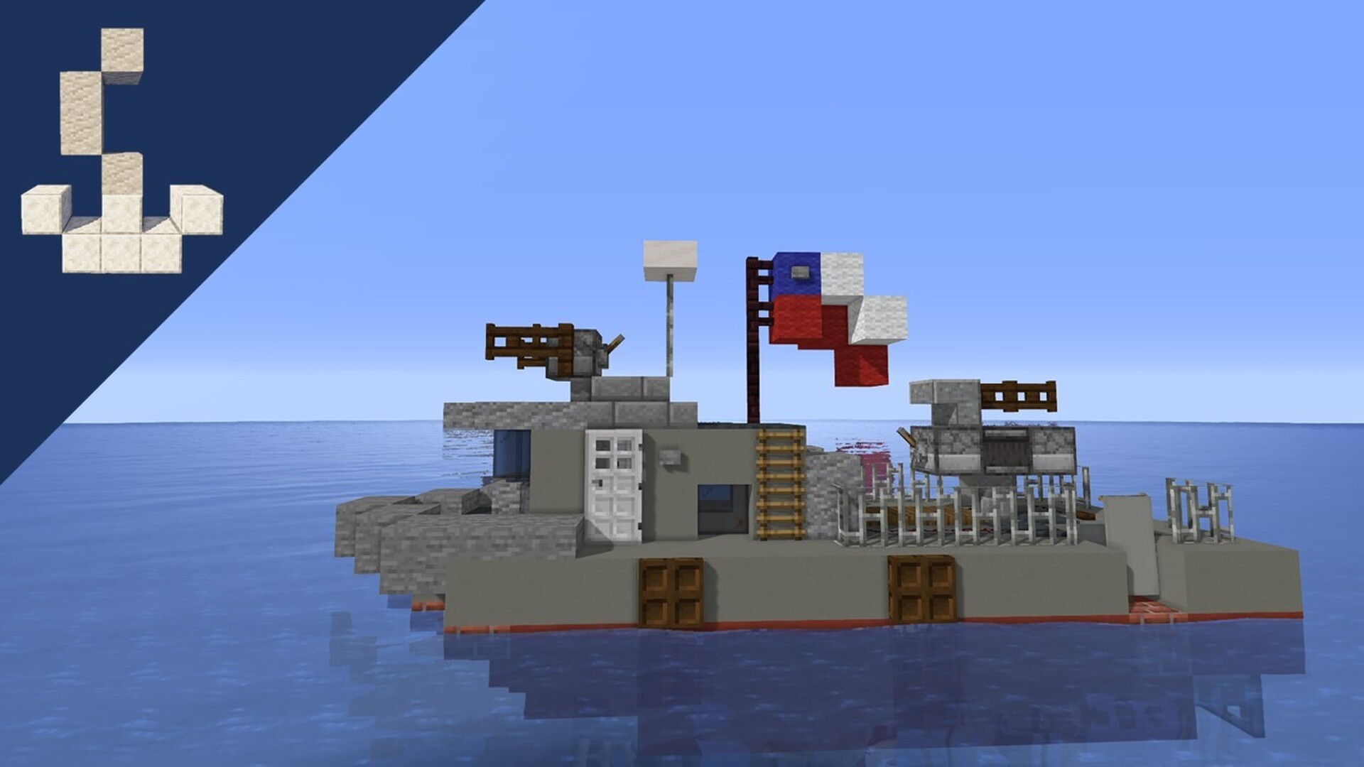US Navy Patrol Craft Fast Swiftboat Minecraft Map