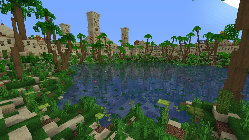 The Oasis Minecraft Map
