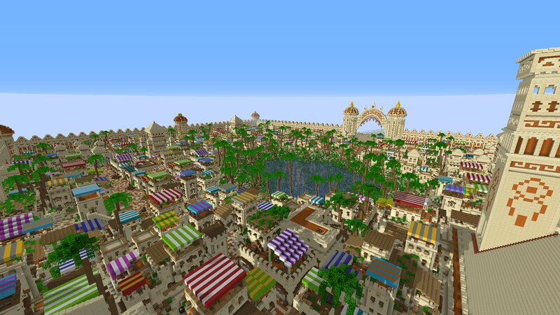 The Oasis Minecraft Map