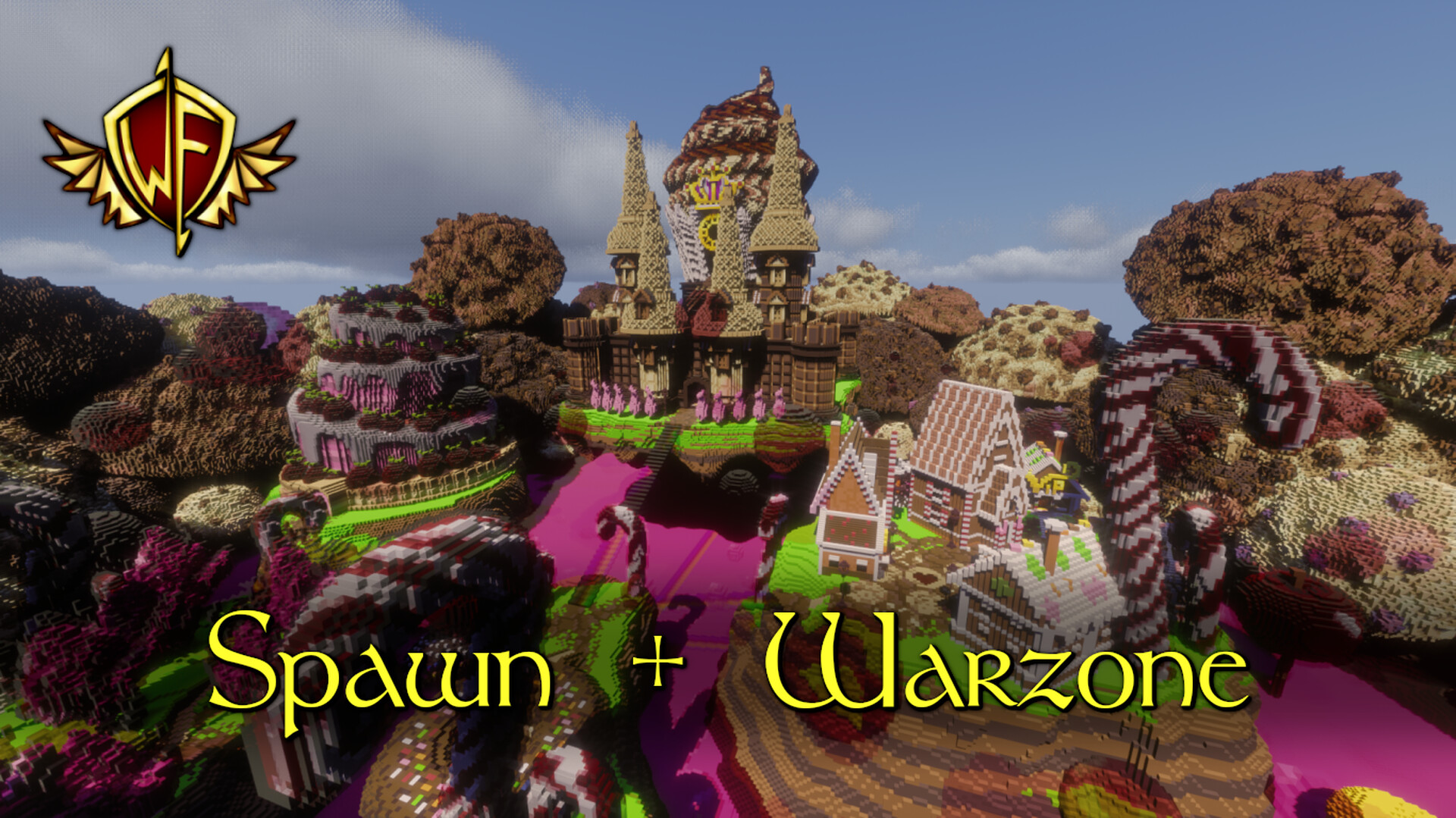 Confectionery Faction - Spawn + Warzone Minecraft Map