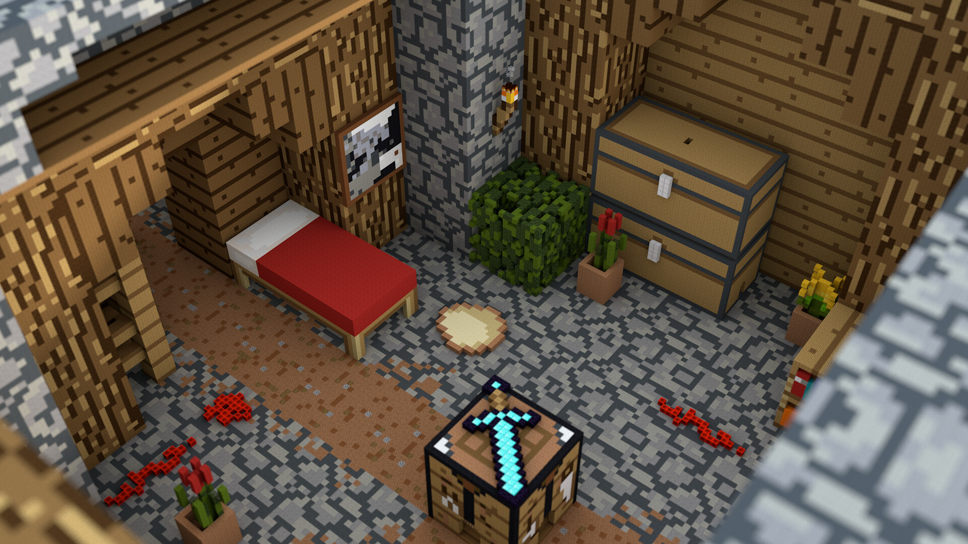 Giant Blocks Build Minecraft Map