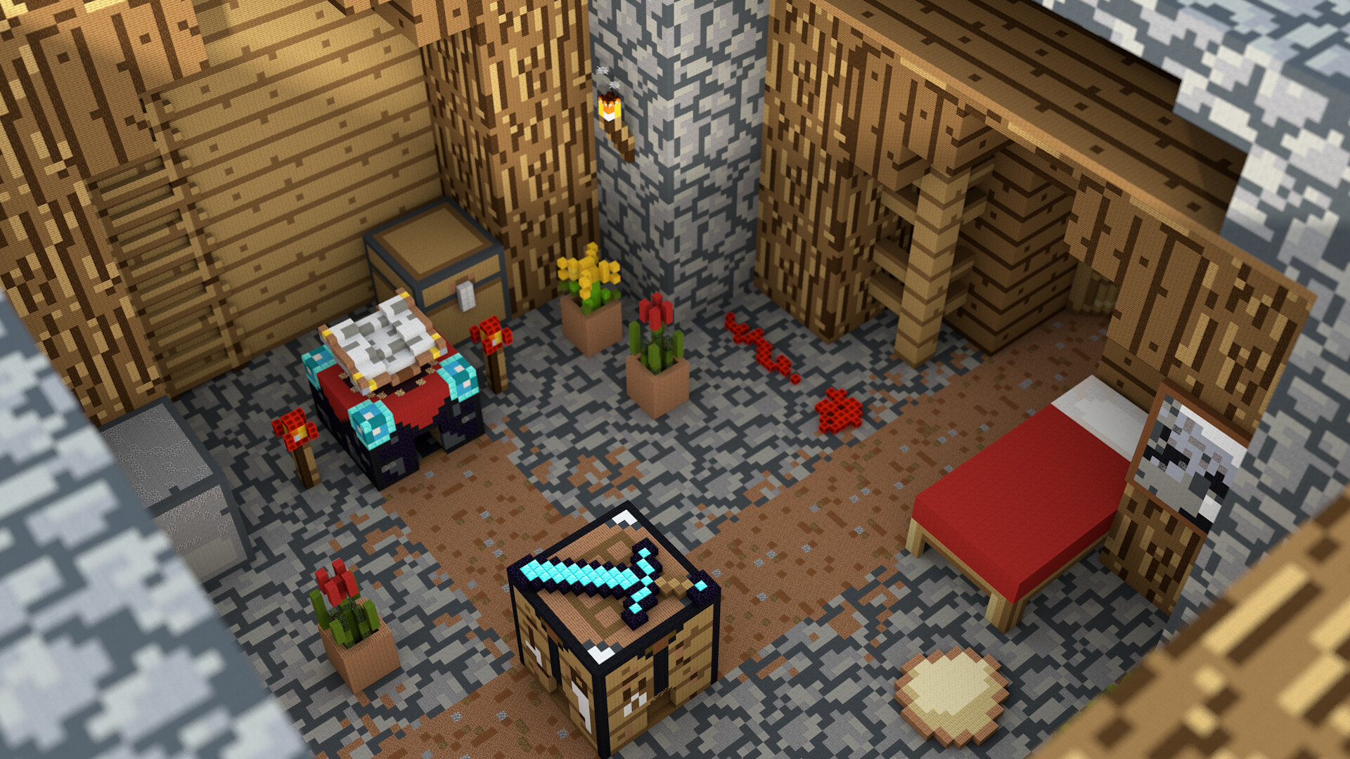 Giant Blocks Build Minecraft Map