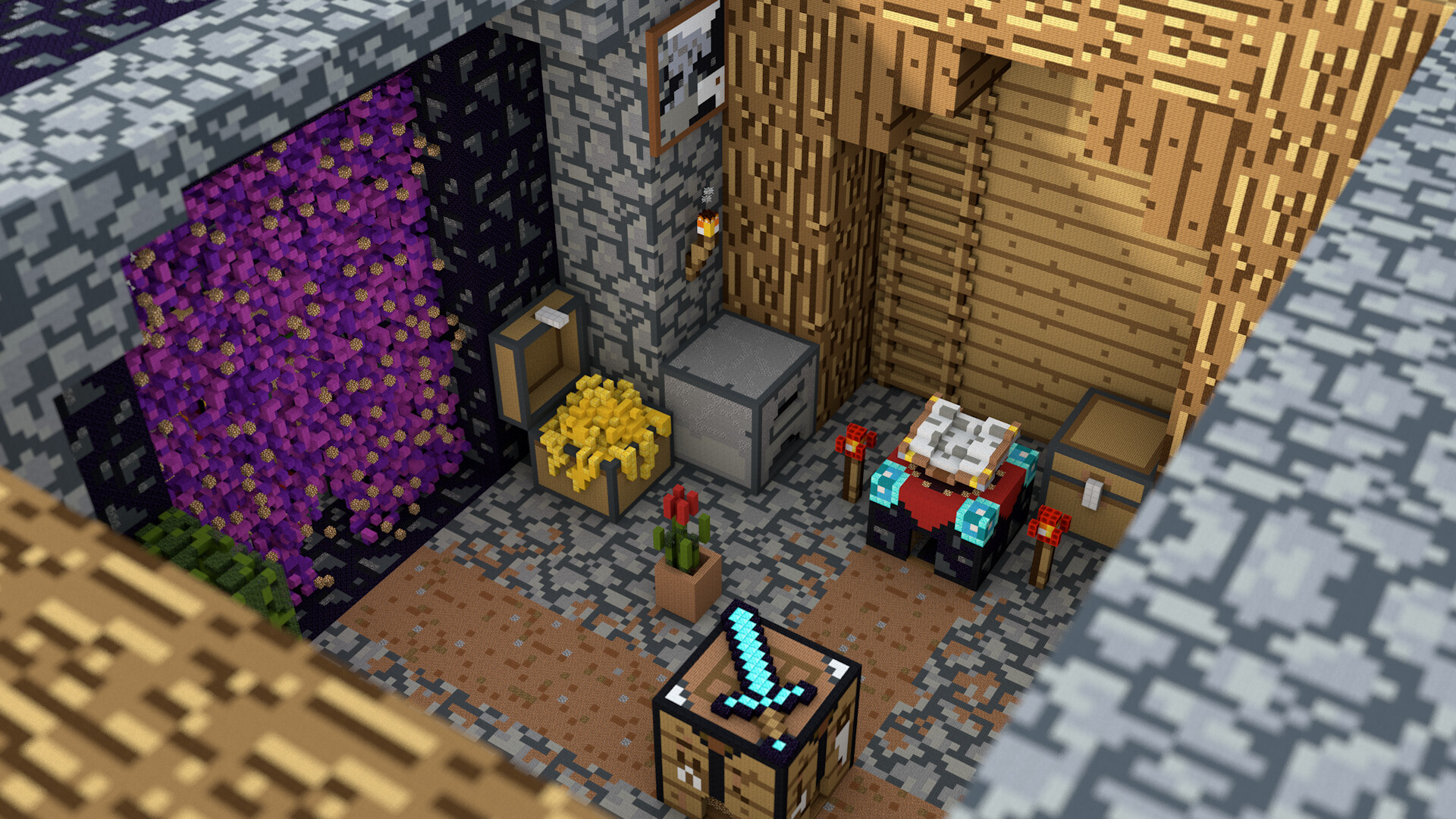 Giant Blocks Build Minecraft Map