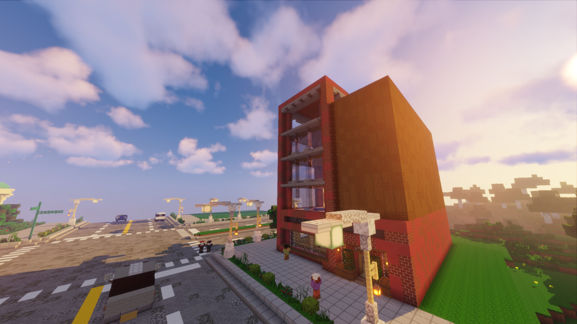 Modern Shopping Complex Minecraft Map