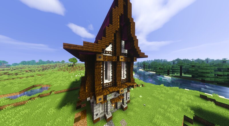 Medieval House #38 | Crimson Knights Minecraft Map