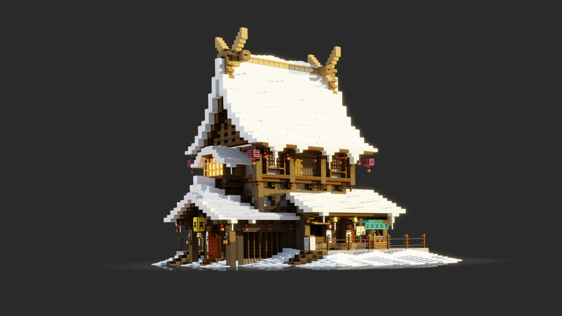 Japanese House Minecraft Map