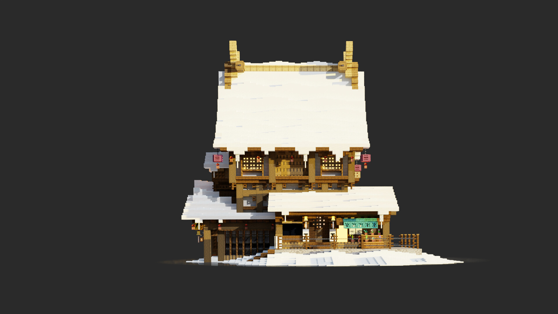 Japanese House Minecraft Map