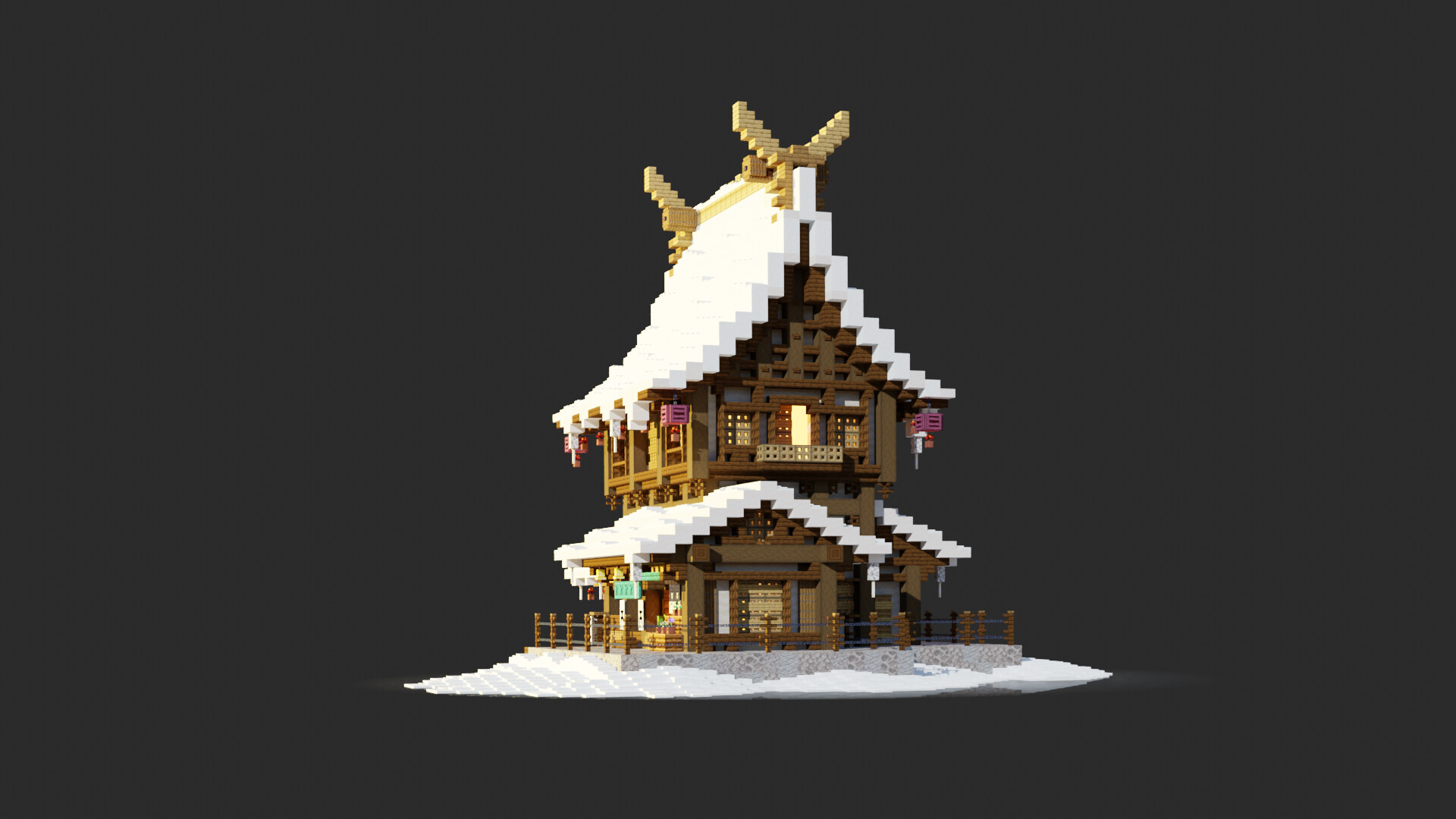 Japanese House Minecraft Map