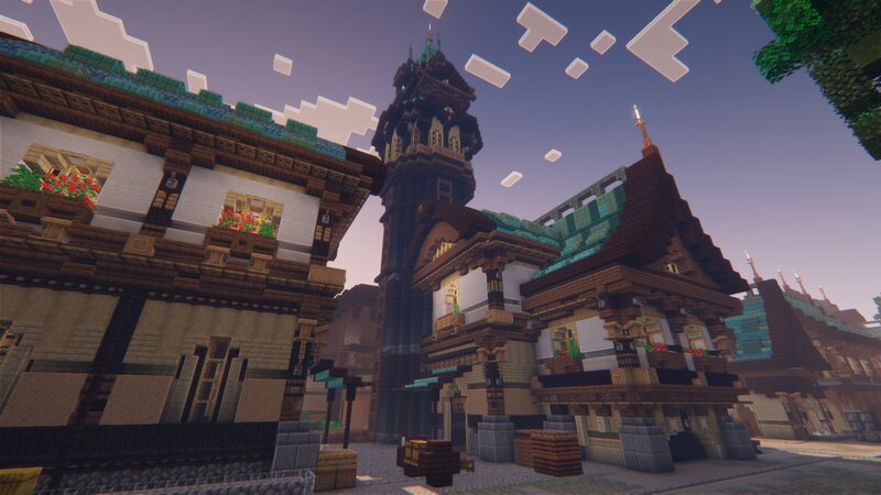 Fantasy Village Archipelago Minecraft Map