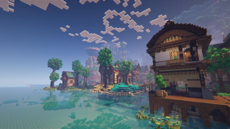 Fantasy Village Archipelago Minecraft Map