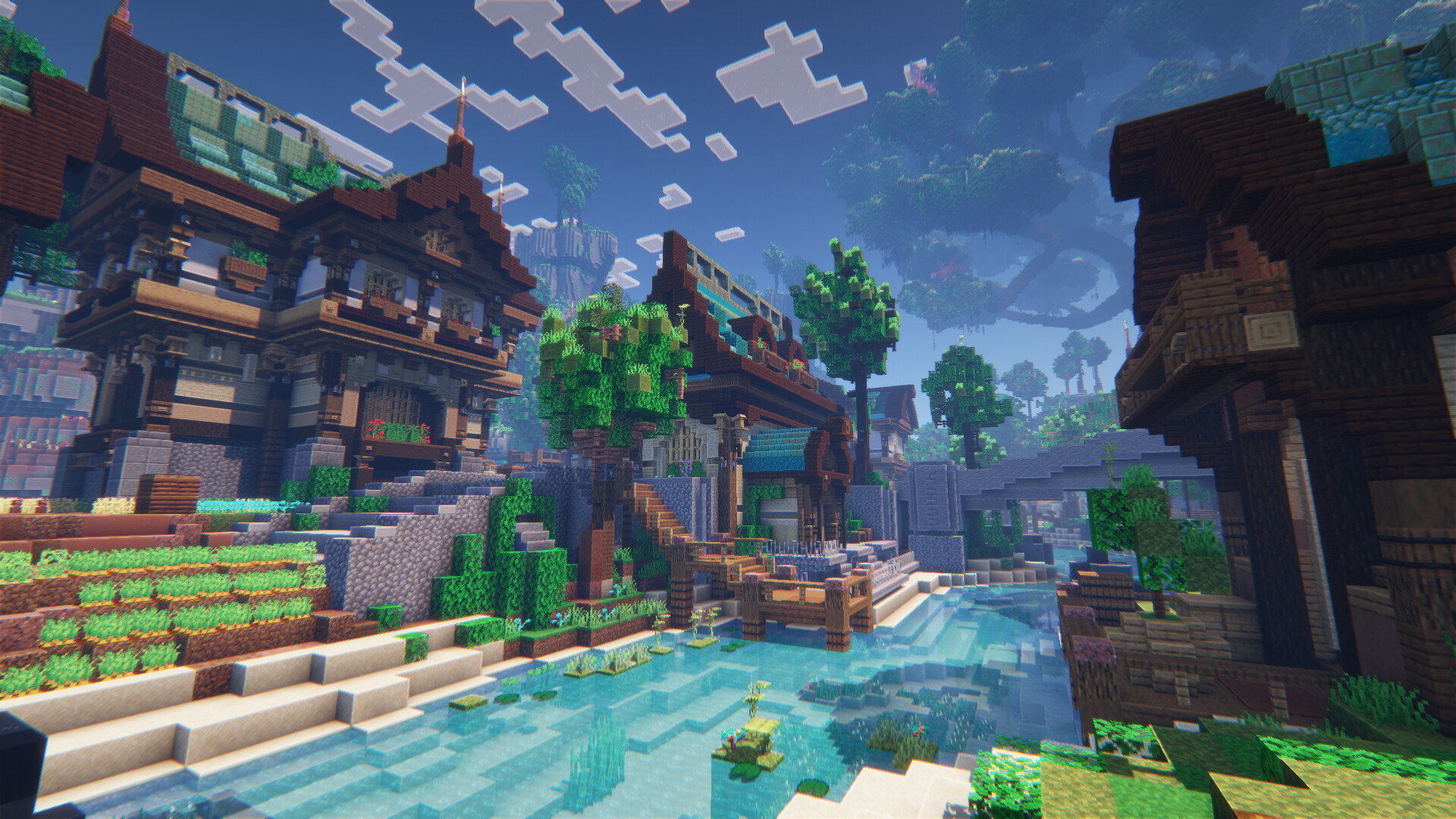 Fantasy Village Archipelago Minecraft Map