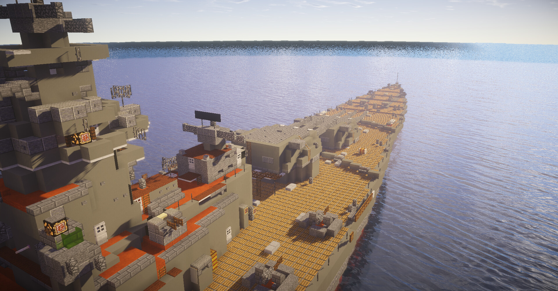 Battleship Pr23 Sovetsky Soyuz Minecraft Map