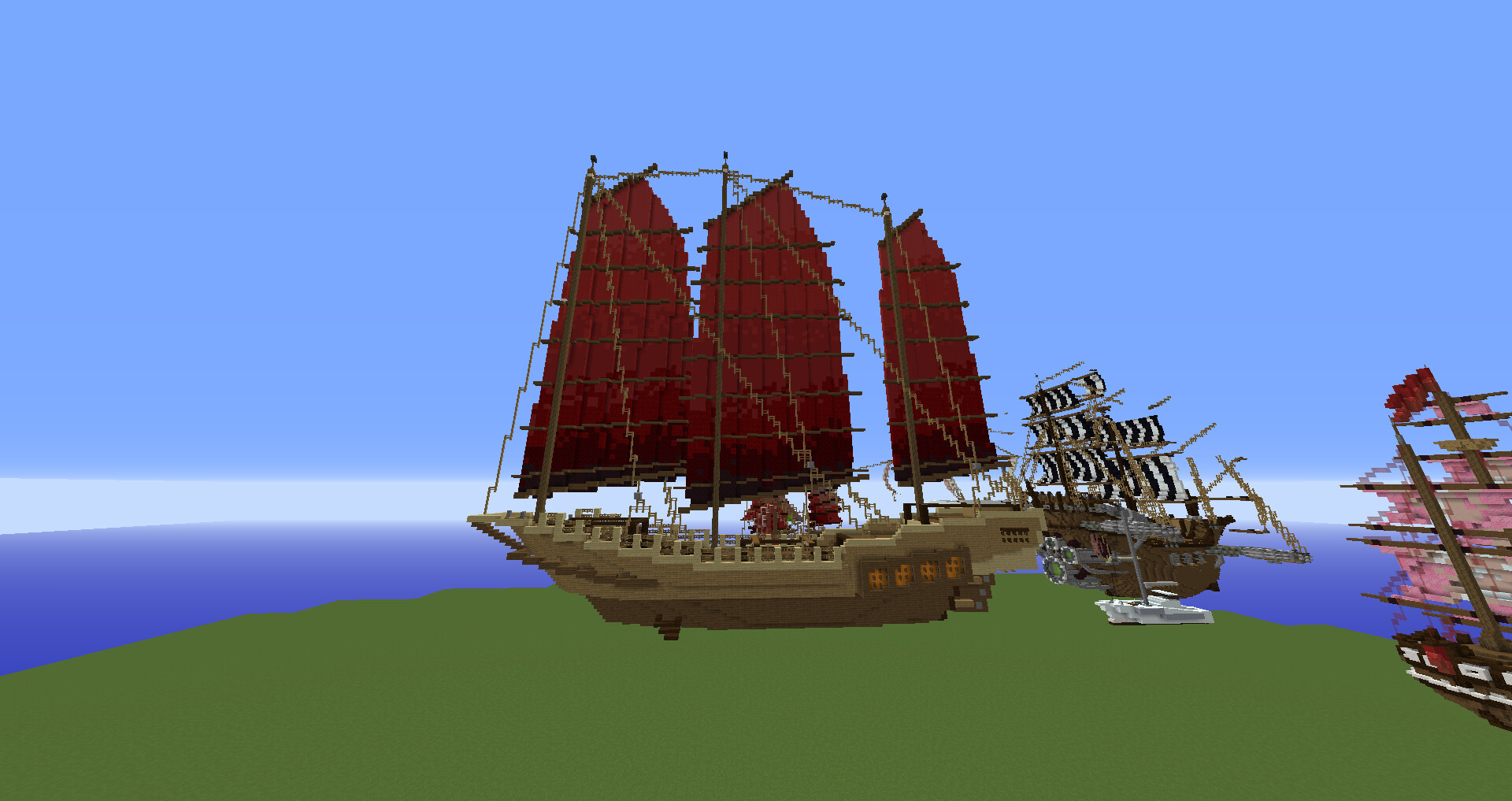 Some Oriental Ship Minecraft Map