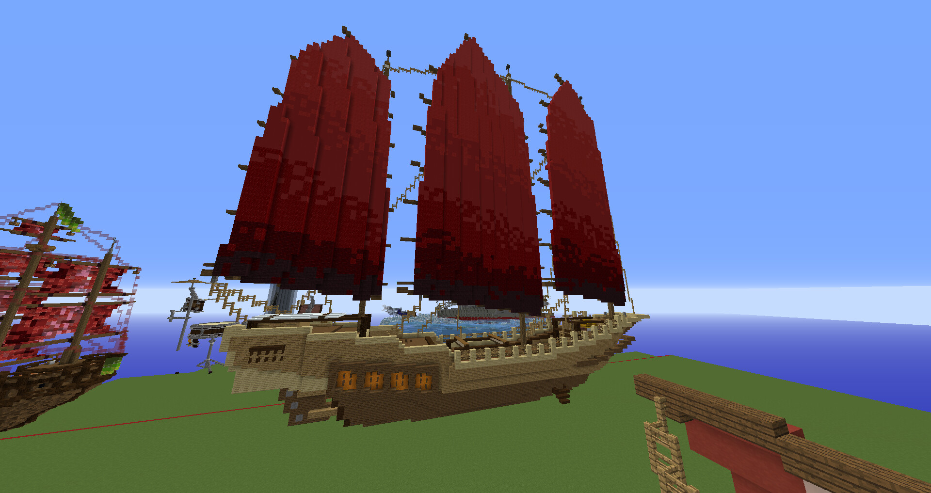 Some Oriental Ship Minecraft Map