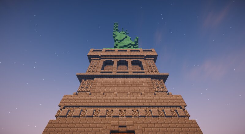 Statue of Liberty Minecraft Map