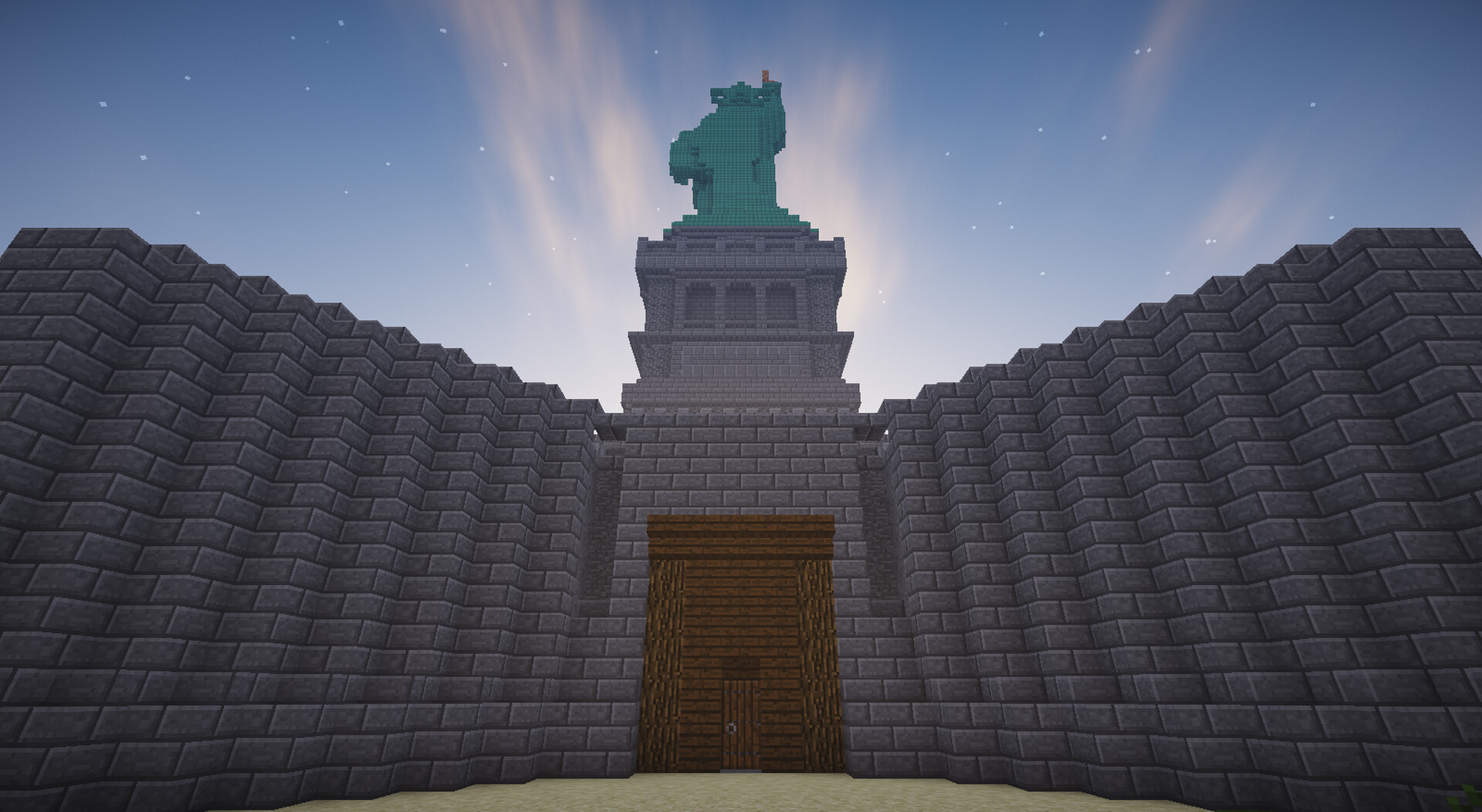 Statue of Liberty Minecraft Map