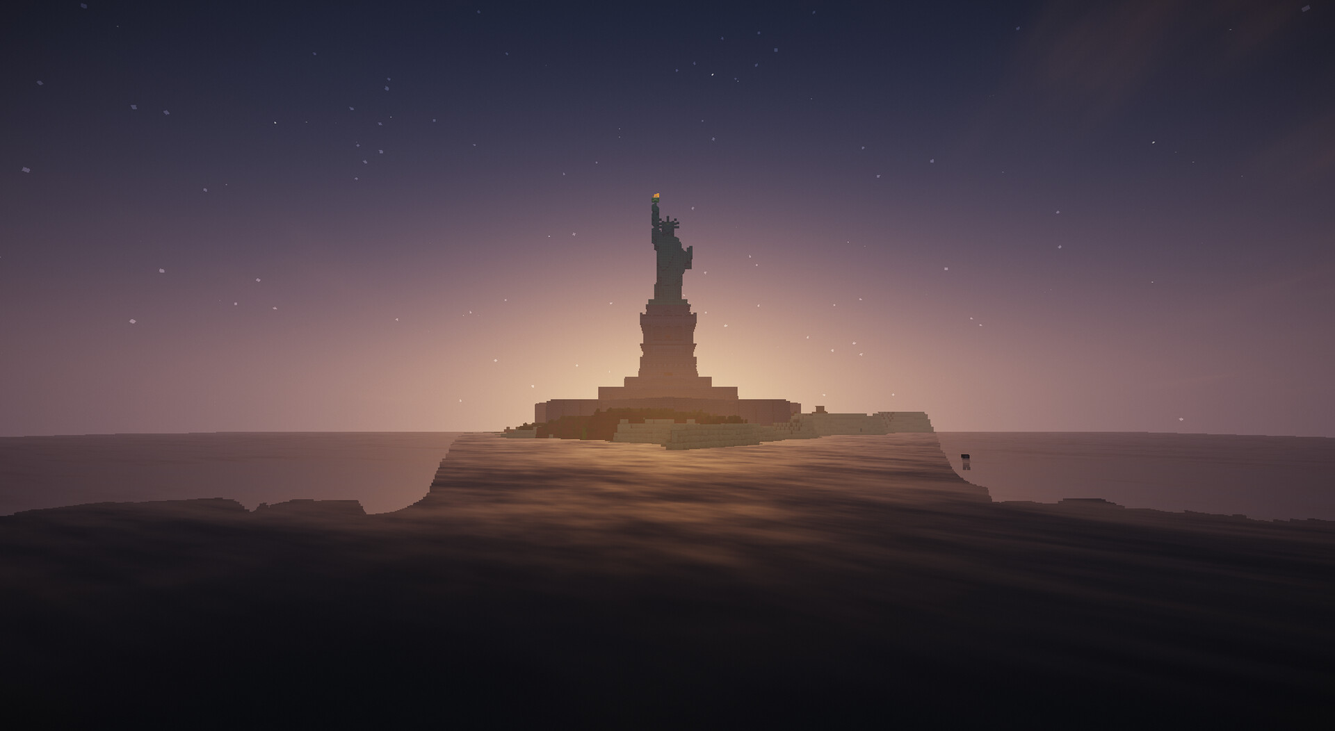 Statue of Liberty Minecraft Map