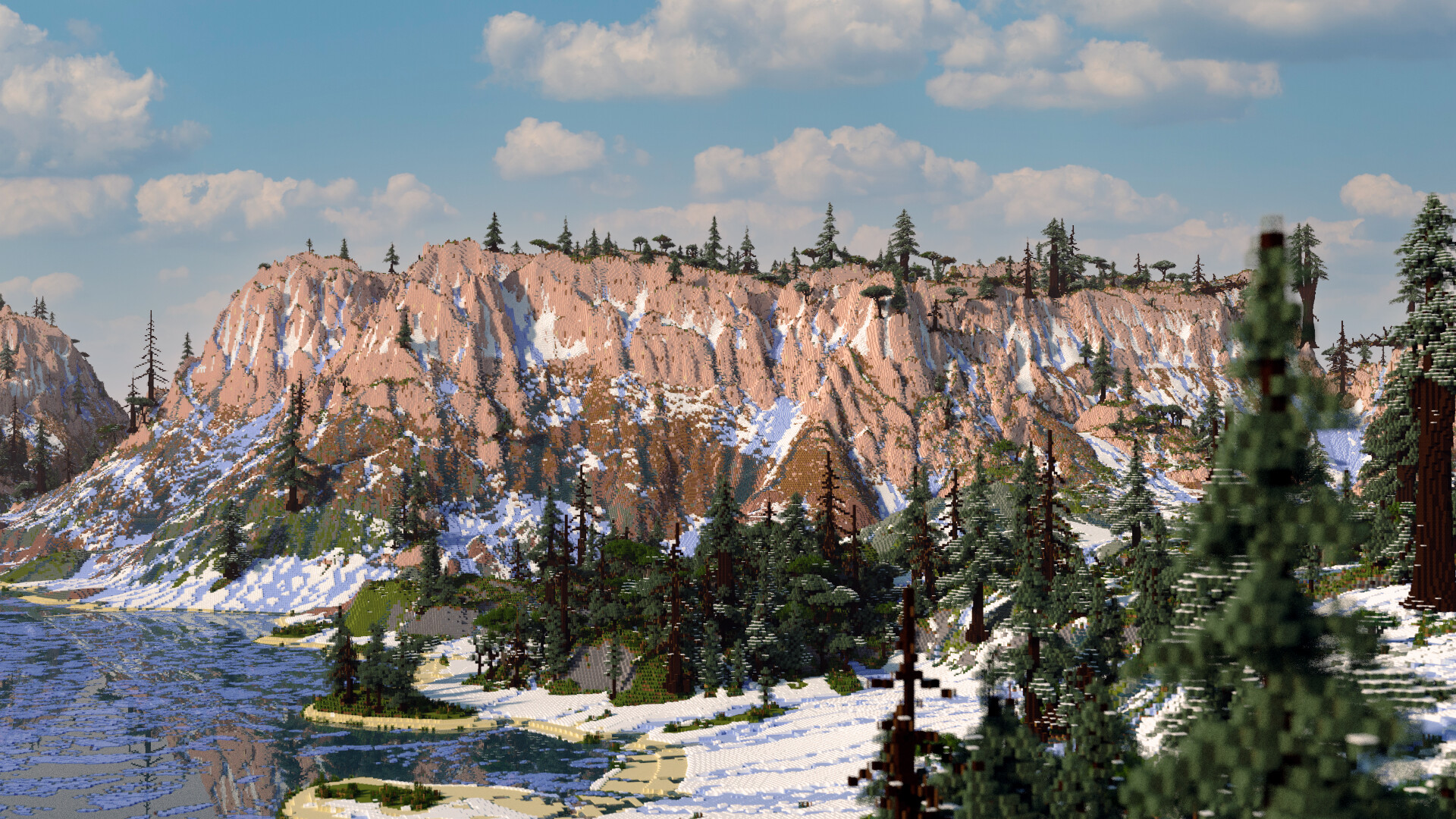 BleakLand - 8000x8000 Multibiome Terrain Minecraft Map