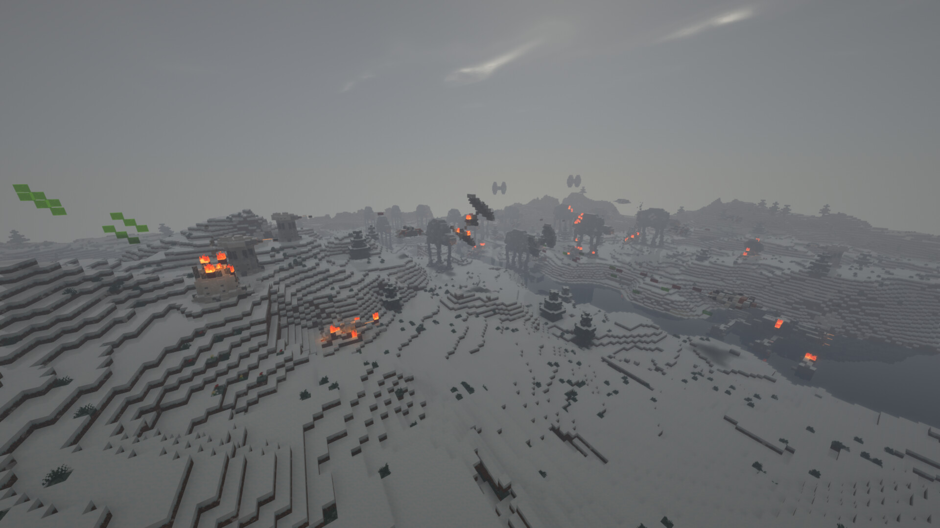 Starwars: Battle of Hoth Minecraft Map