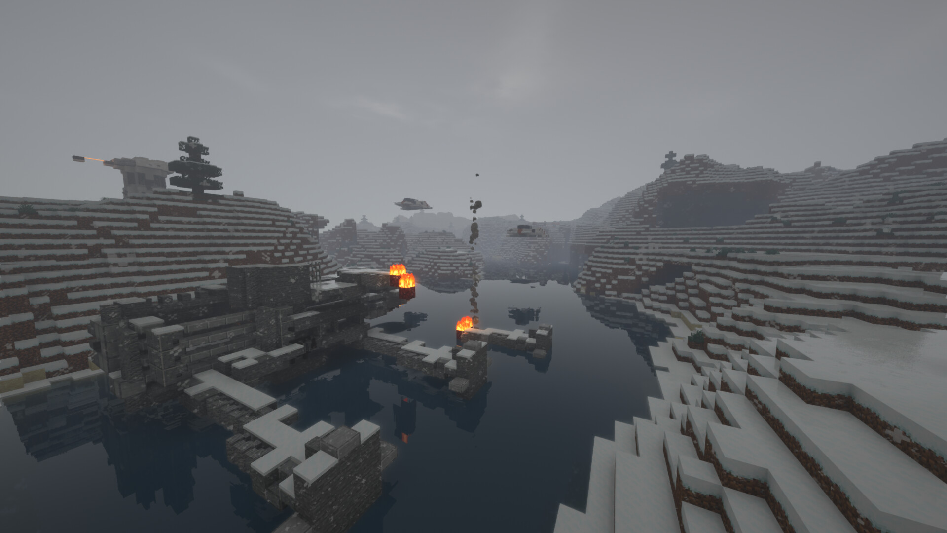 Starwars: Battle of Hoth Minecraft Map