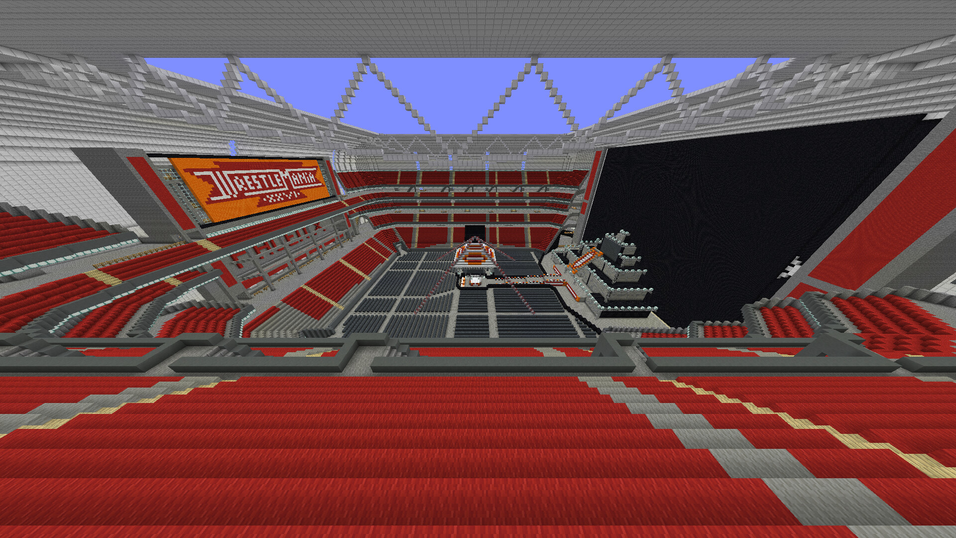 WWE WRESTLEMANIA 26 – State Farm Stadium Minecraft Map