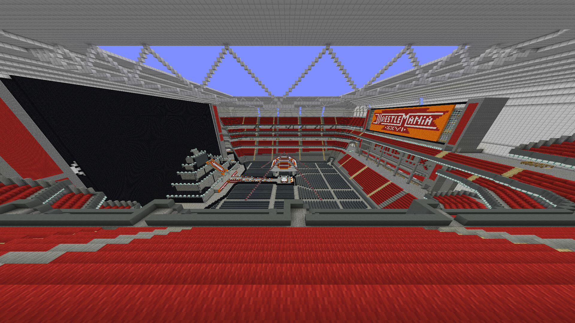 WWE WRESTLEMANIA 26 – State Farm Stadium Minecraft Map