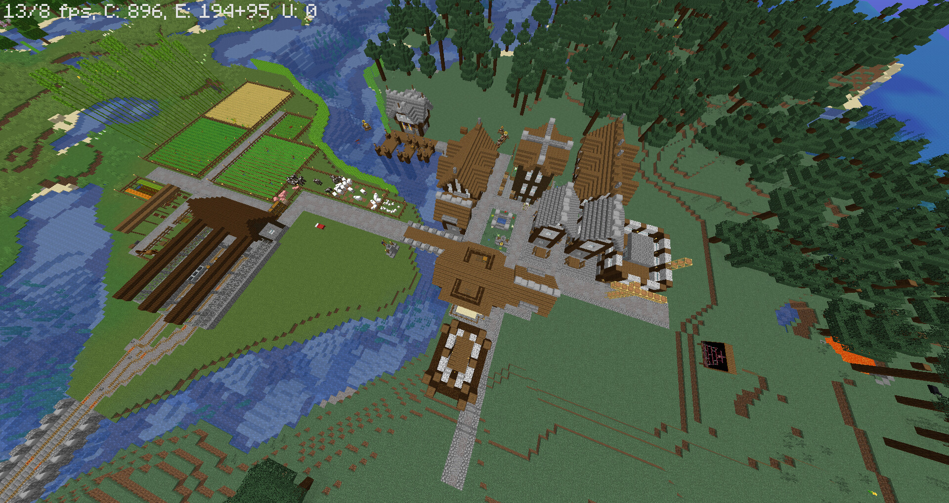 Minecraft Taiga Village Survival [1.14.4+] Minecraft Map
