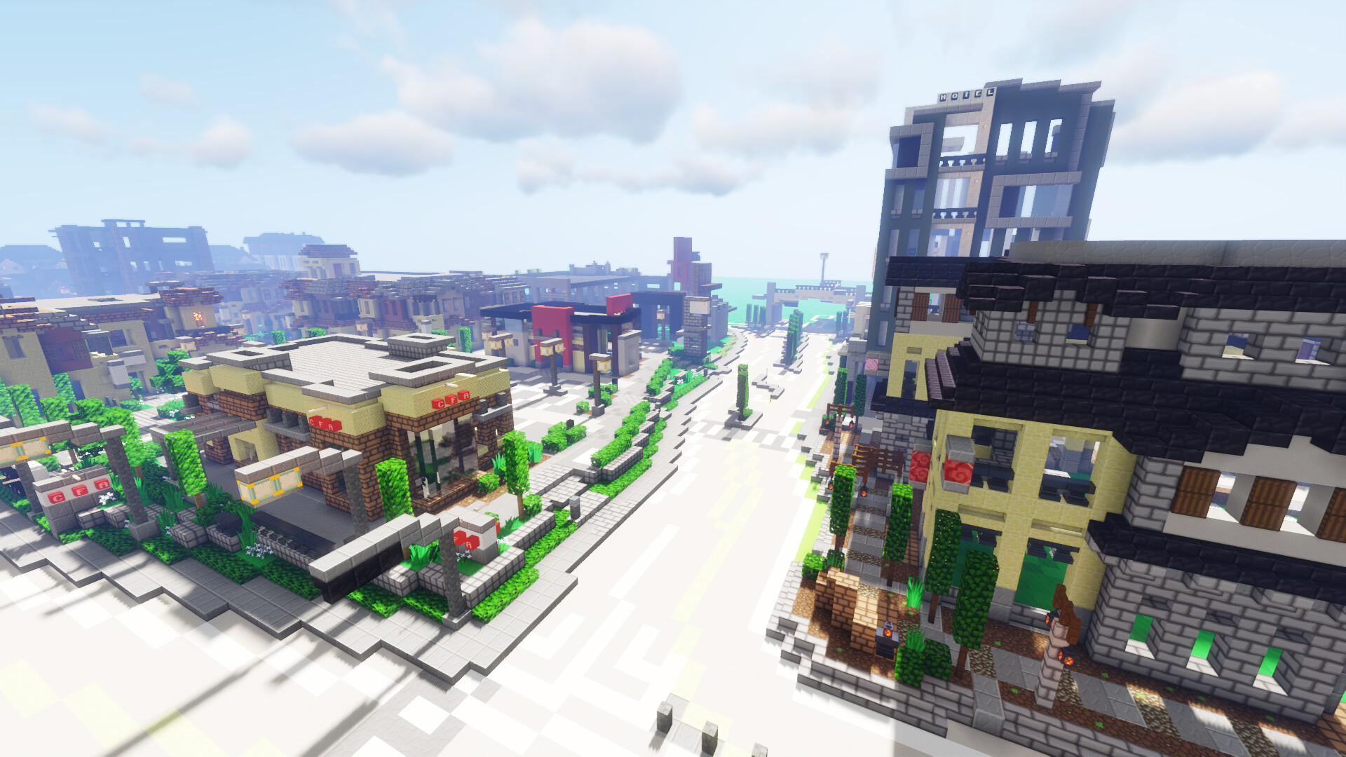 Suburb Minecraft Map