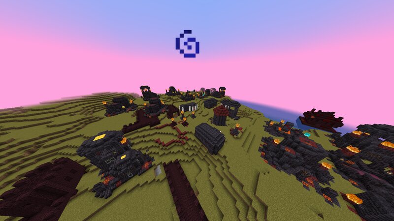 Overworld Nether Corruption (Unfinished) Minecraft Map