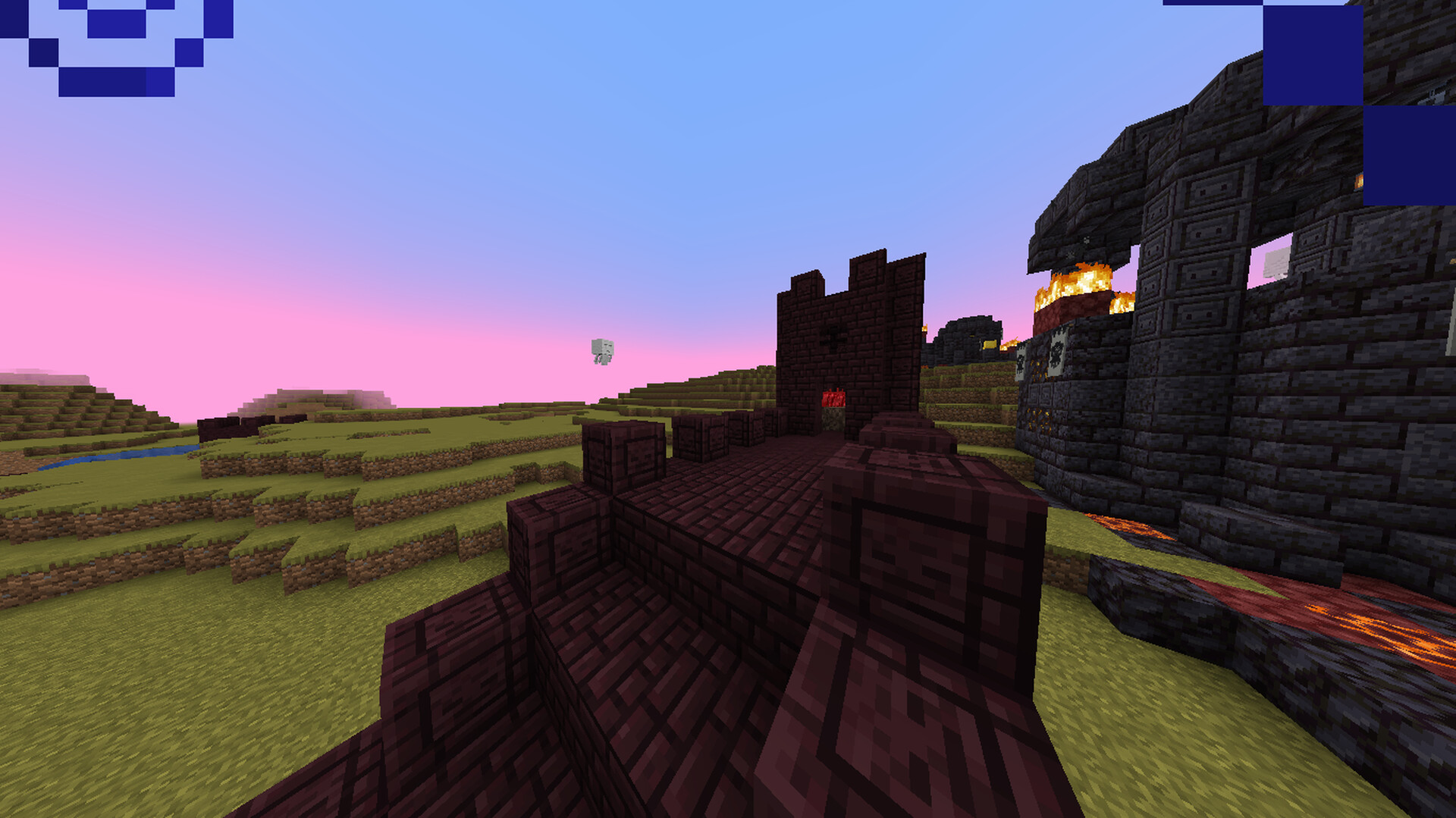 Overworld Nether Corruption (Unfinished) Minecraft Map