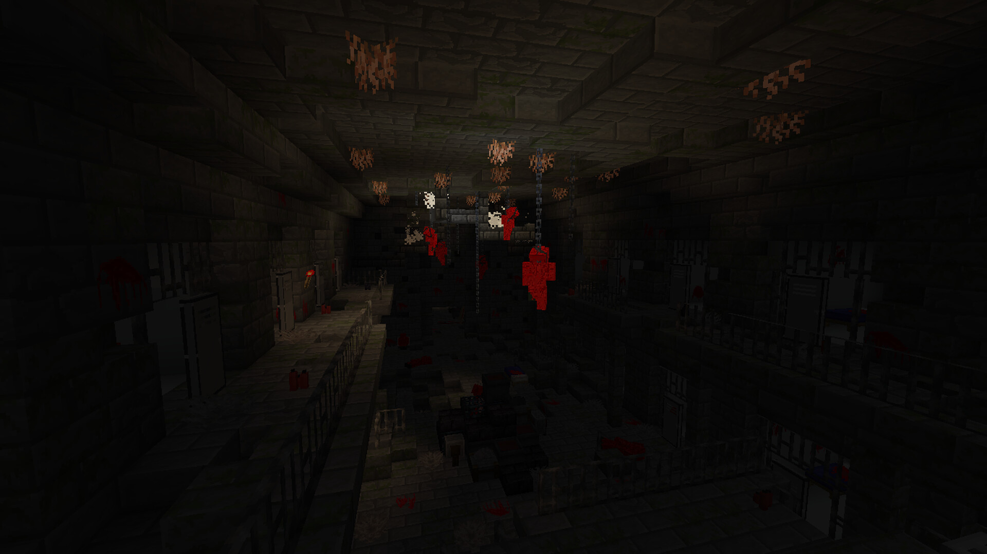 Stay Alive: Descent Into The Dark [Horror] Minecraft Map