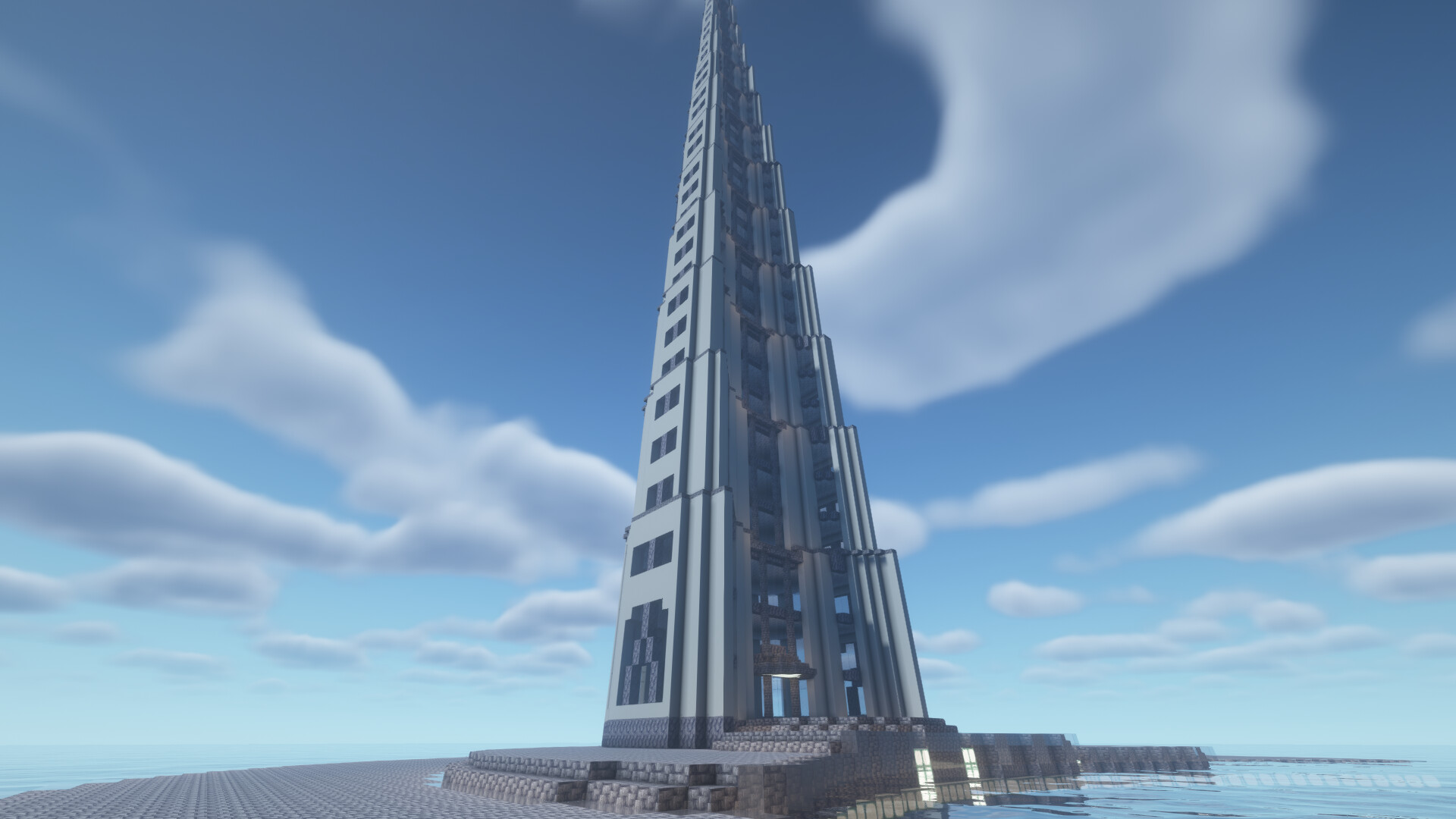 Crescent Tower Minecraft Map