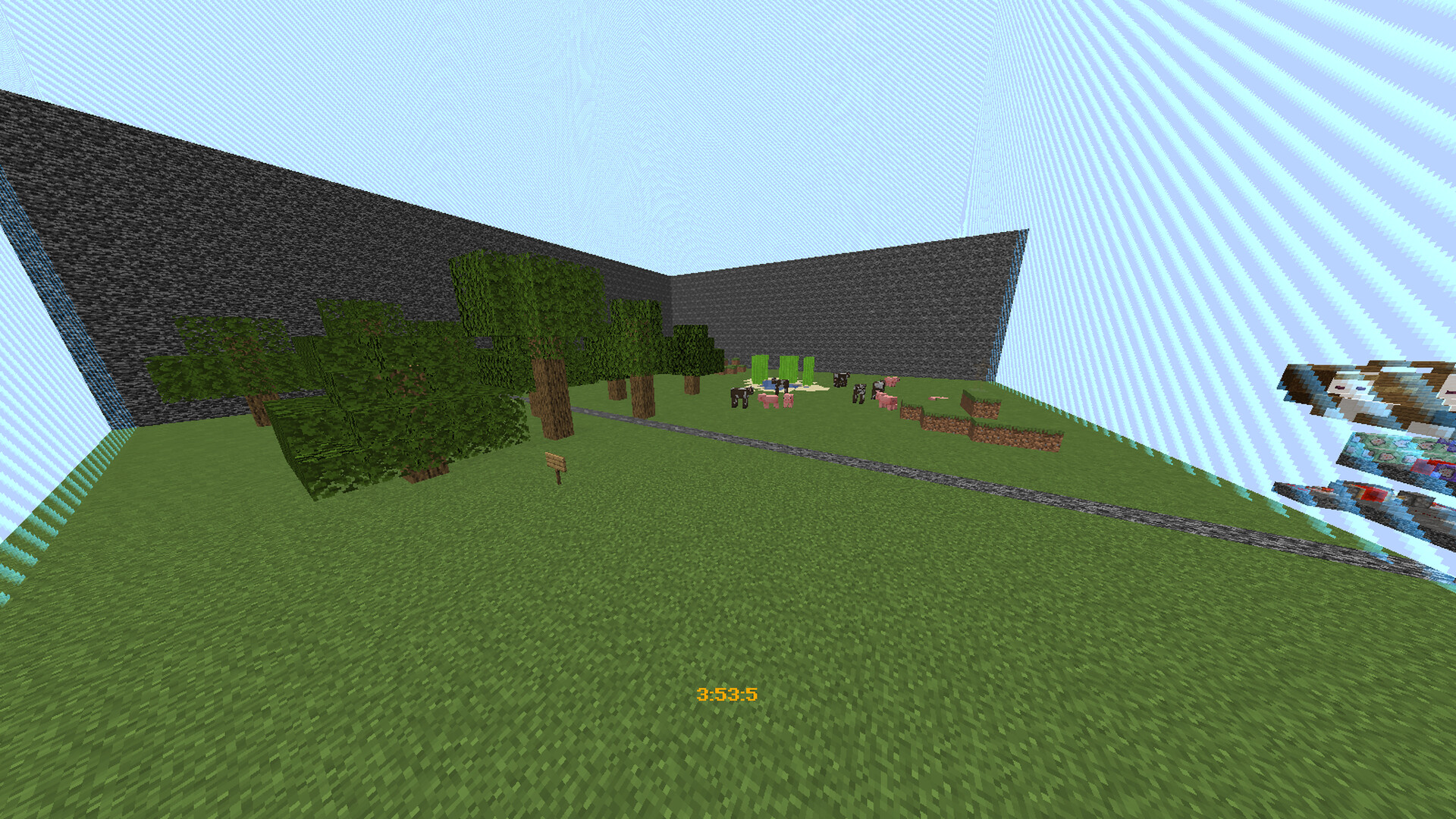 The Walls (only Command Blocks) Minecraft Map