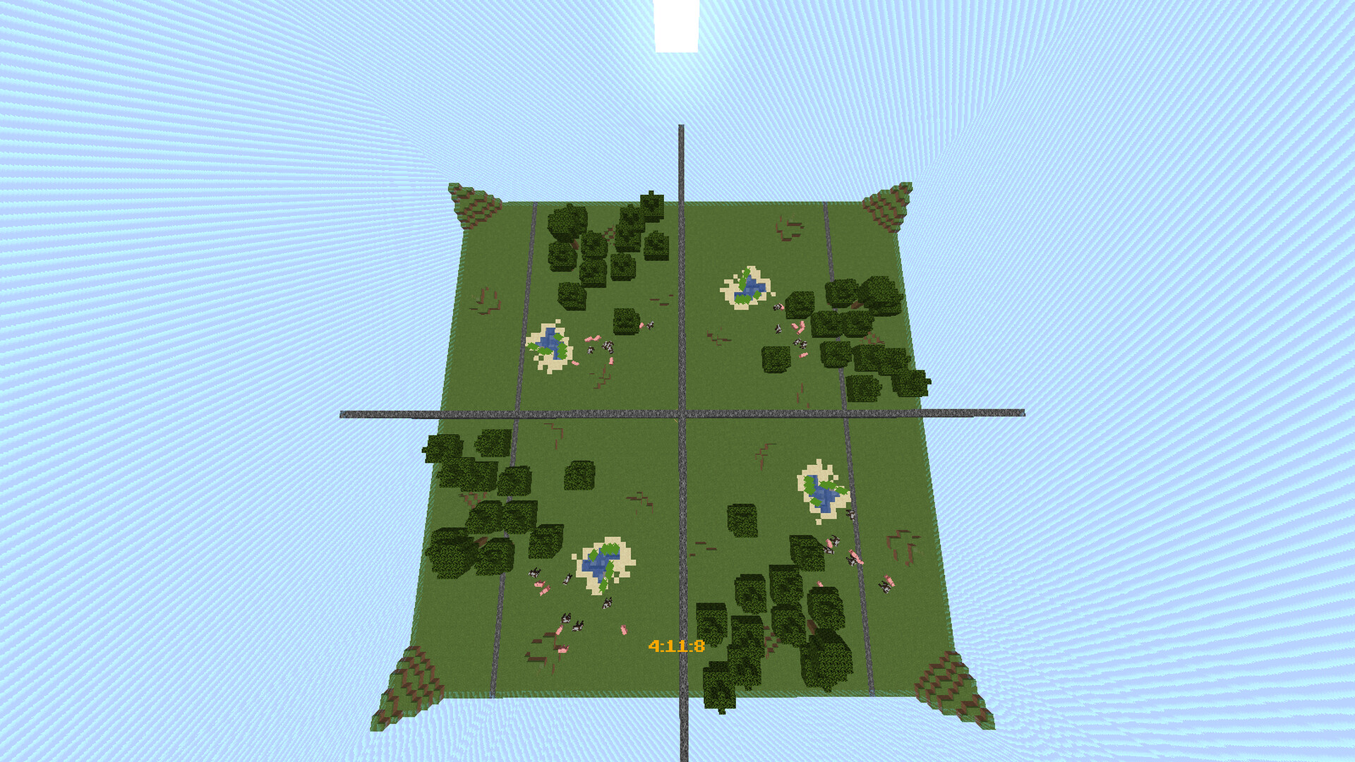 The Walls (only Command Blocks) Minecraft Map
