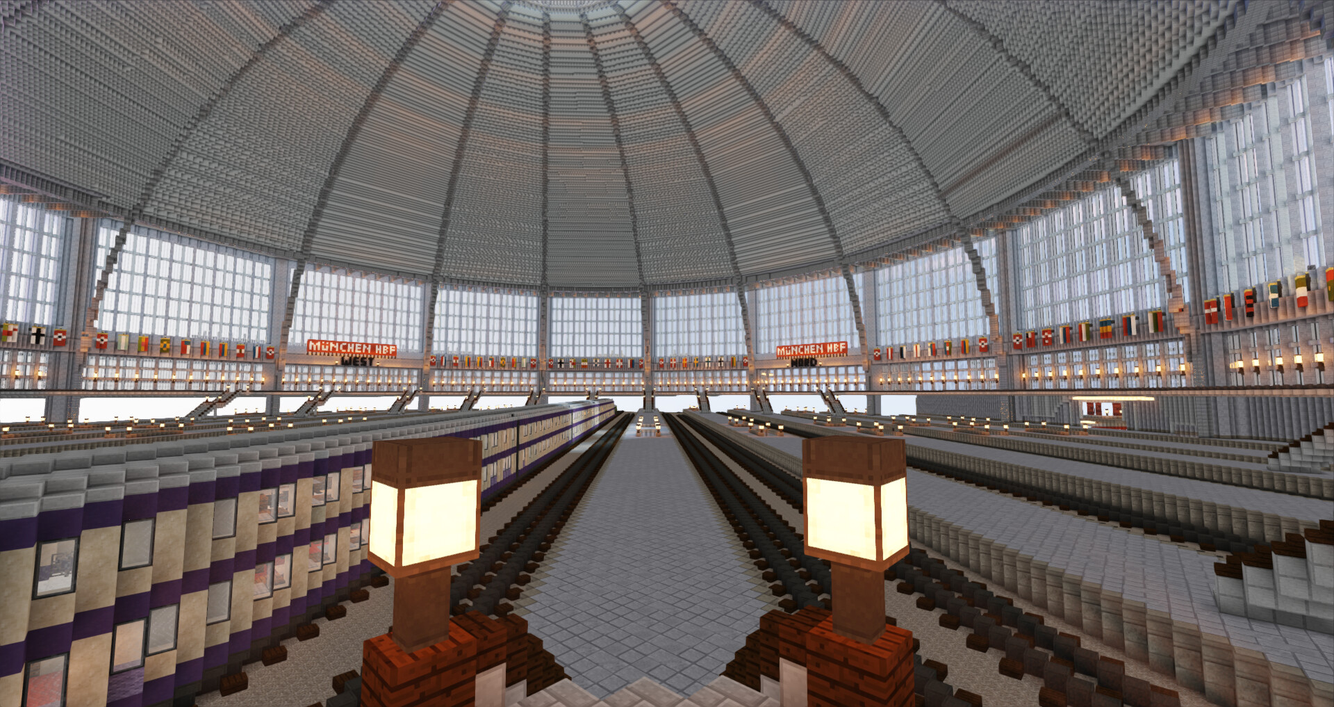 München Hauptbahnhof (~1950) Minecraft Map