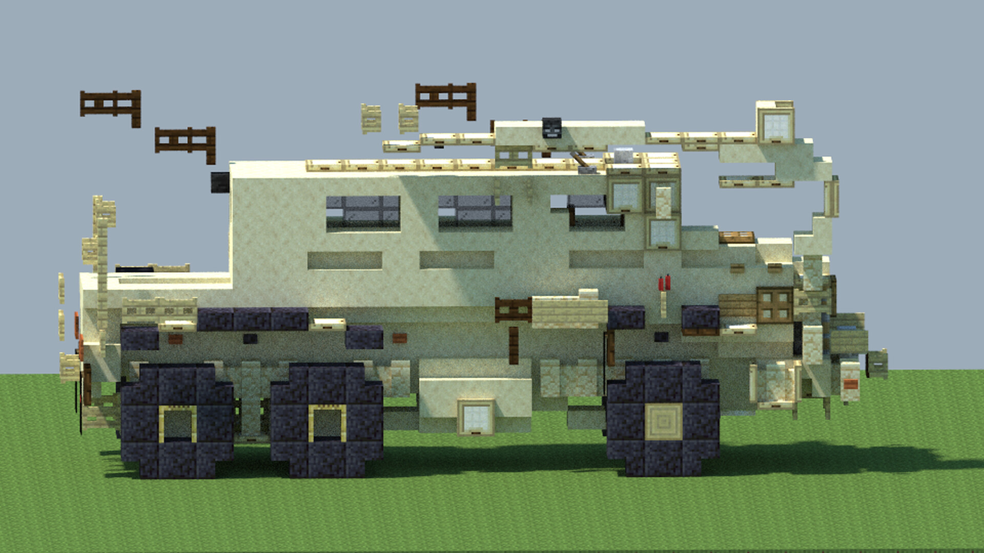 Buffalo, Mine protected vehicle [With Download] Minecraft Map