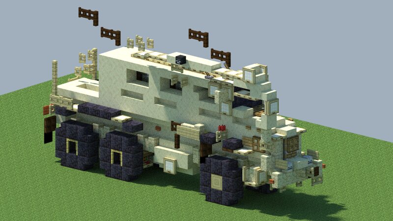 Buffalo, Mine protected vehicle [With Download] Minecraft Map
