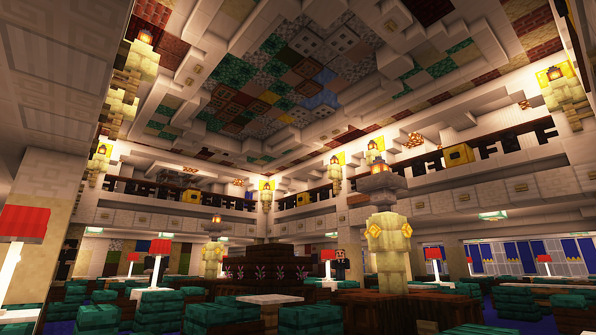 RMS Aquitania by MrRokoko Minecraft Map