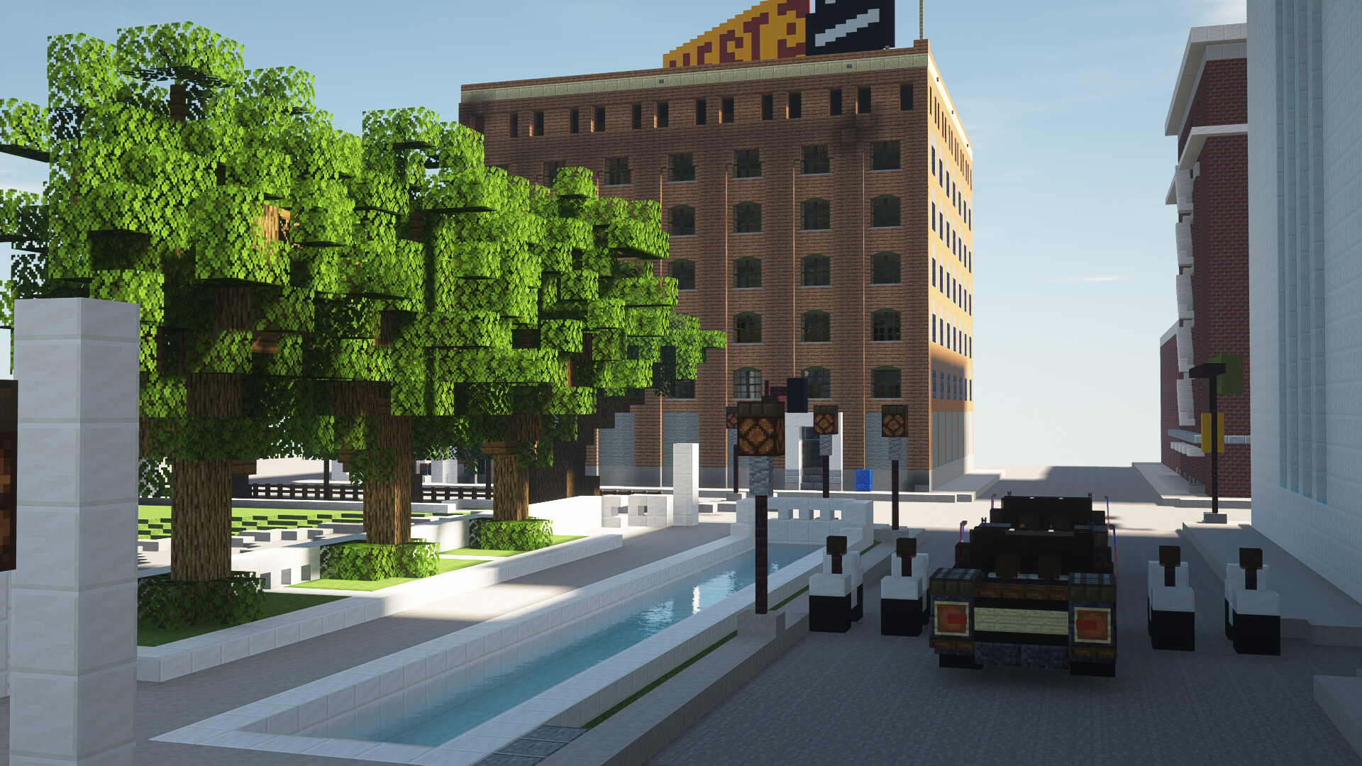 Dealey Plaza (JFK Memorial) V2 [READ DESCRIPTION] Minecraft Map
